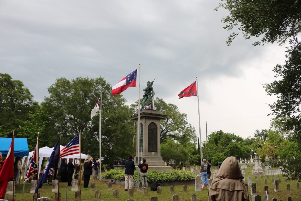 Confederate Memorial Day service Magnolia Cemetery Soldiers Ground ...